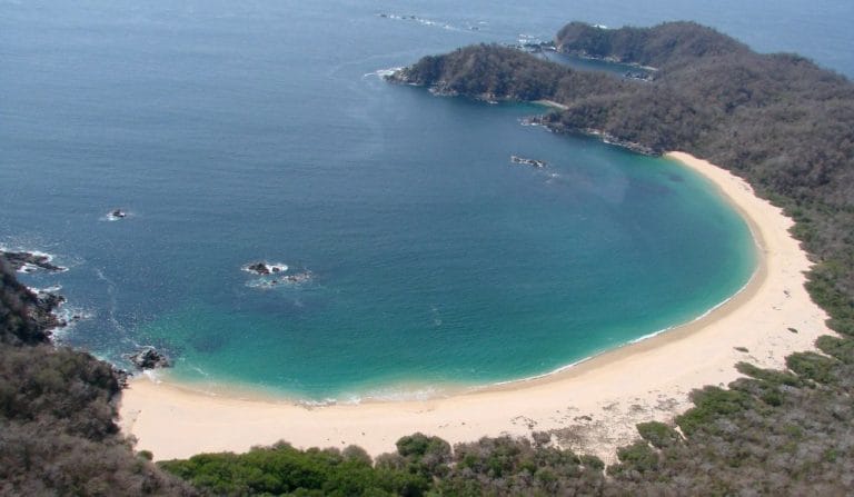 Bahia de Chachacual Oaxaca Las mejores playas de Mexico