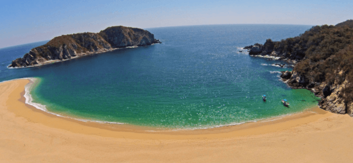 Bahia de Chachacual Oaxaca Las mejores playas de Mexico