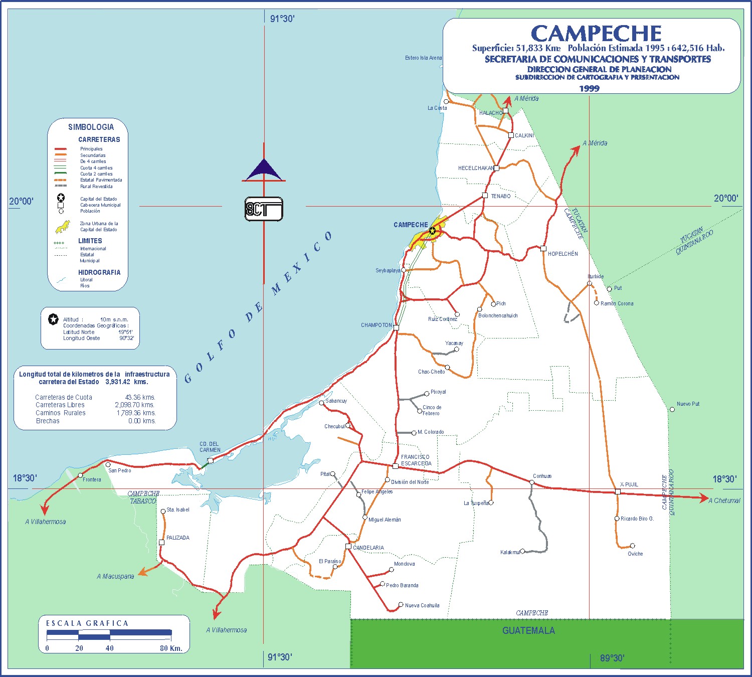 Mapa de playas en Campeche - Las mejores playas de Mexico Articulos y ...